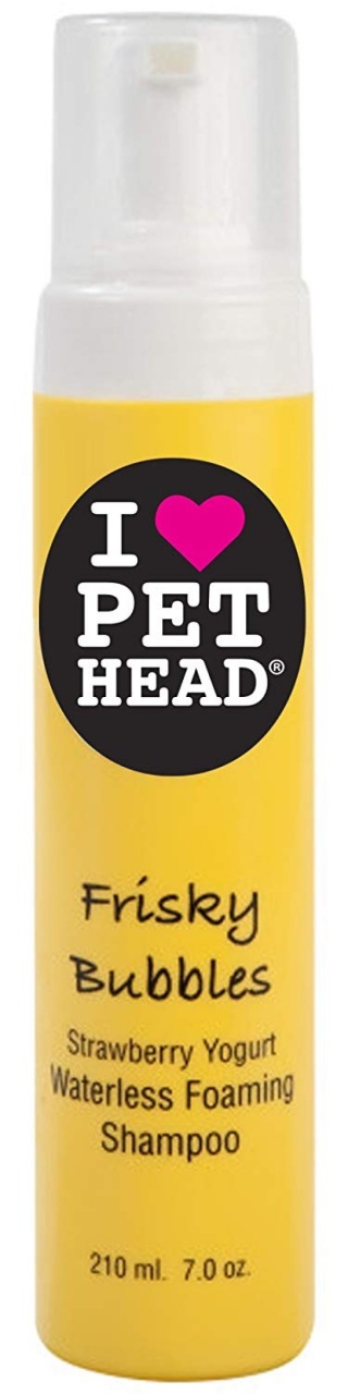 PET HEAD Friskes Bubbles Waterless Shampoo 210ml