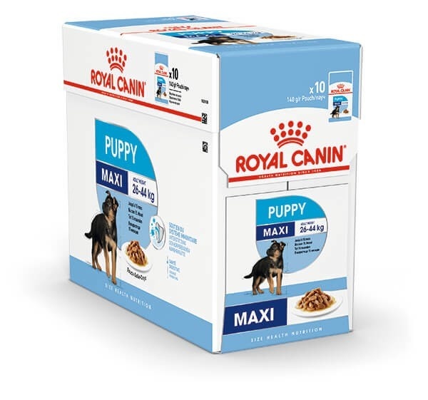 ROYAL CANIN Vlažna hrana u kesici za štence velikih rasa Maxi Puppy 10x140gr