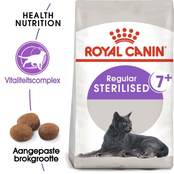 Royal Canin Suva hrana za odrasle mačke Sterilised +7 - 400gr.