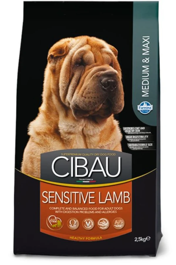 Cibau Suva hrana Superpremium Lamb Sensitive Medium&Maxi 12kg