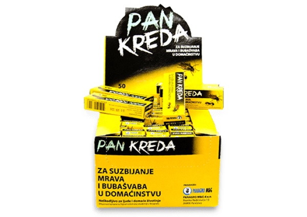 PANKREDA - Zaštitno sredstvo protiv mrava i bubašvaba u domaćinstvu i javnim objektima