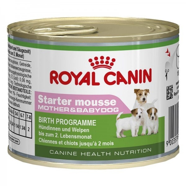 ROYAL CANIN Vlažna hrana u konzervi za štence Mini Starter Mousse 195g