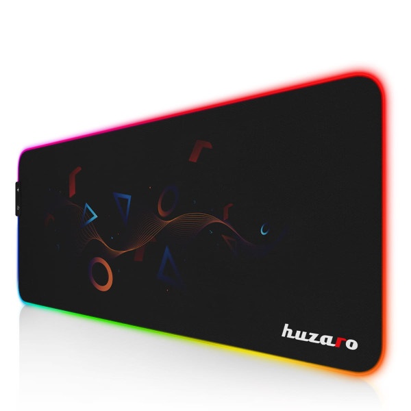Huzaro Gaming Podloga za miš i tastaturu Mousepad 2.0 XL 80x30 RGB