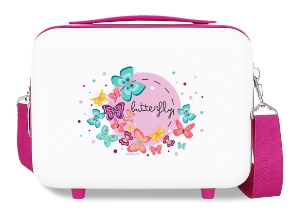 Beauty case ABS 29cm Movom BUTTERFLY 3723961