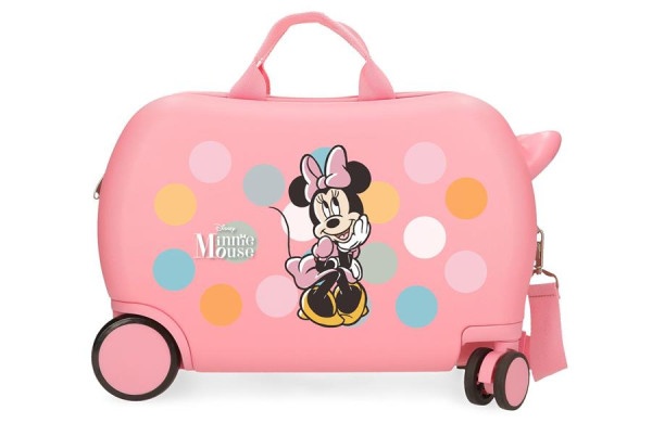 Dečiji kofer ABS 45cm Joumma Minnie Enjoy the day Pink (4311041)