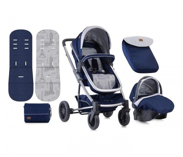 Lorelli Kolica za bebe "S-500 Set" Plava Travelling