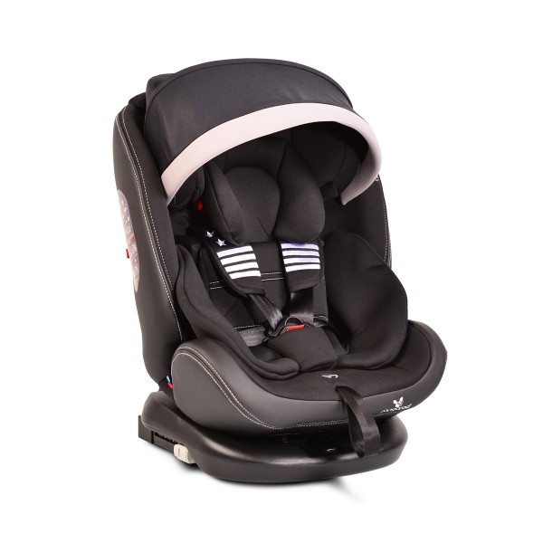Autosedište za decu "Pilot" Crni, sa isofix-om 0-36kg
