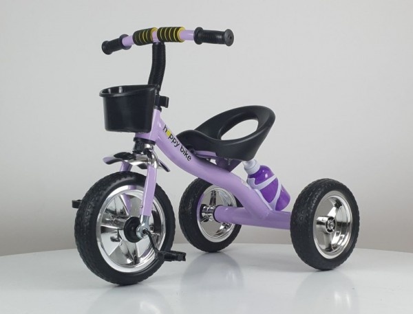 Tricikl bez tende Happybike, model 434 ljubičasti