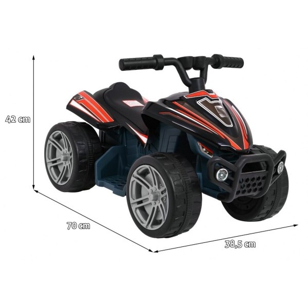 Dečiji automobil na akumulator model 128 - BAGI QUAD Crni
