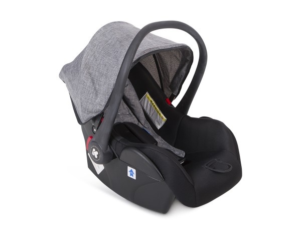 KikkaBoo Autosedište nosiljka za bebe 0-13kg DARLING Dark Grey