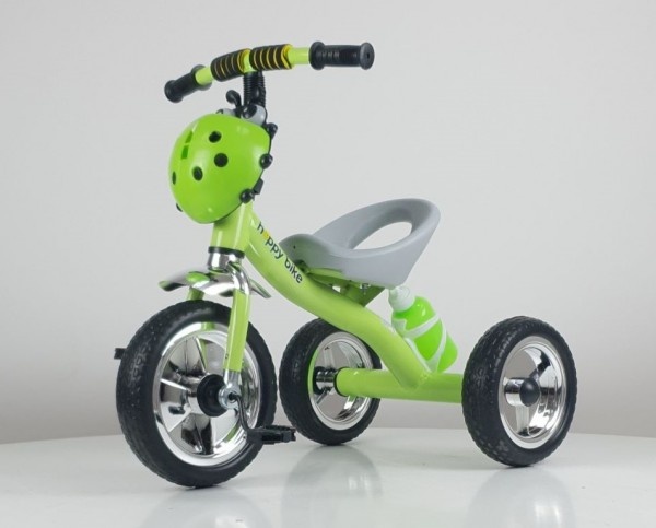 Tricikl bez tende Happybike, model 434 zeleni