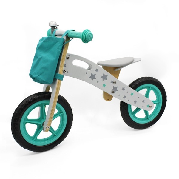 Bicikla za decu Balance bike 755 zeleni drveni