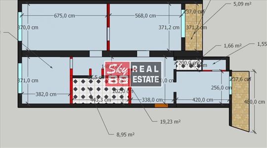 3,0 Centar ,Krunska ,stan odlicne strukture ,izvor