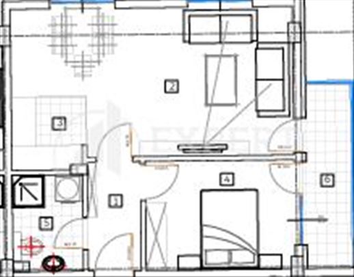 Novogradnja na Panteleju, 1.5, 43.99 m2