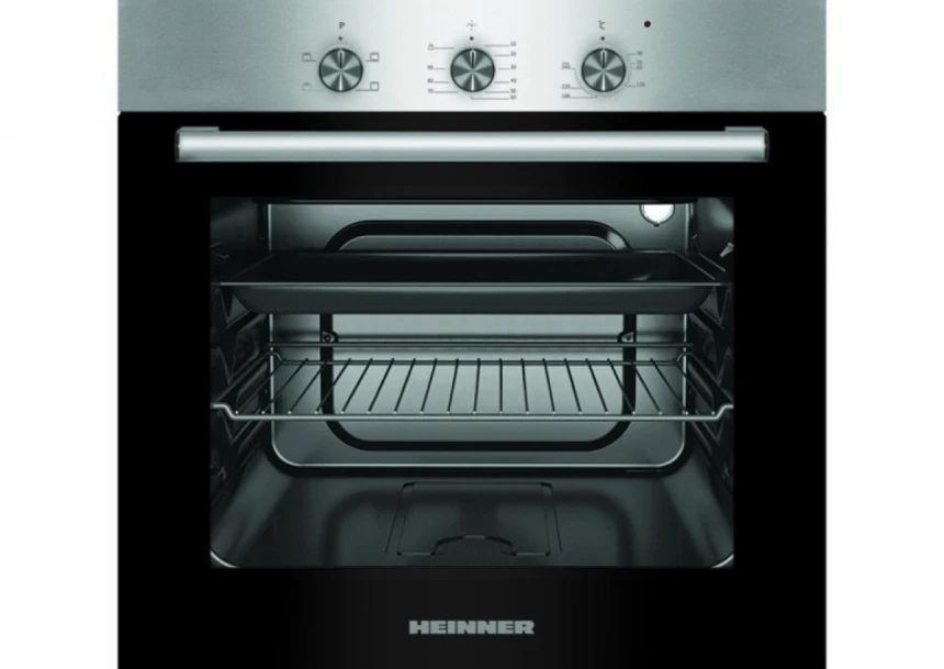 Ugradna rerna HEINNER HBO-S624LTG-IX 62l/mehanicka/inox
