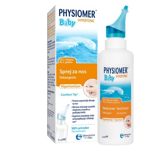 PHYSIOMER BABY HYPERTONIC, 115ml