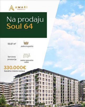SOUL – Premium one bedroom, garaža i ostava u ceni