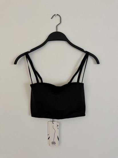 Zara nov crni top M