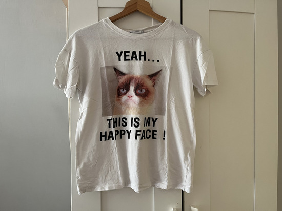 Bershka Grumpy Cat majica