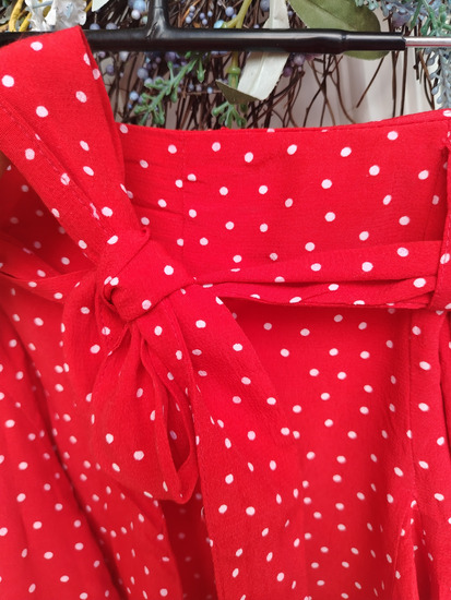 ZARA polka dot šorc suknjica M