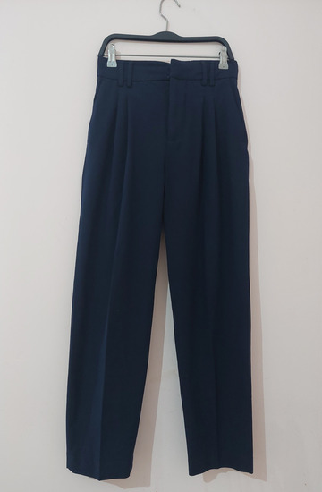 Zara teget elegantne pantalone