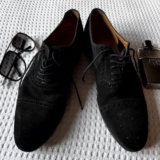 GUCCI ORIGINAL muske kozne cipele 9 ili nas 43