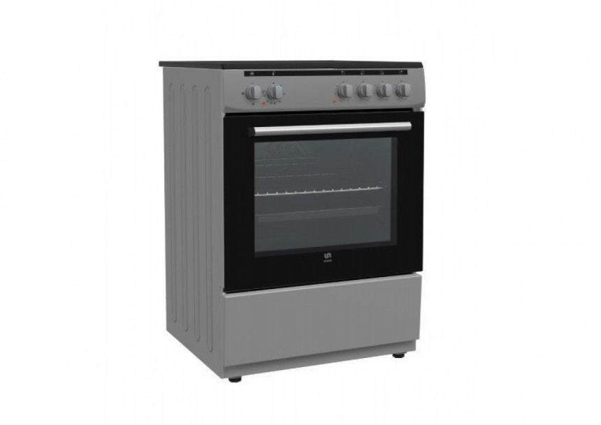 UNION sporet ker W-60.0S Silv. (W-60.0S)
