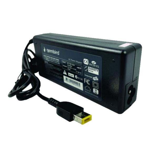PUNJAČ 20V3.25A65W-USB PIN Yellow
