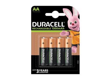 Duracell Punjiva baterija AA 1300 mAh pak 4 kom