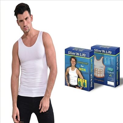 Slim n lift men slimming shirt steznik majica