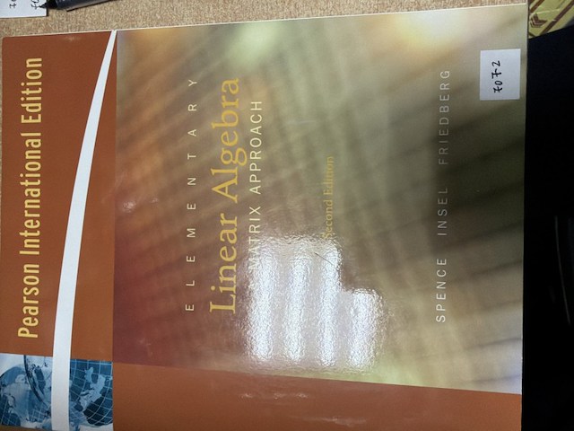 linear algebra spence insel friedberg
