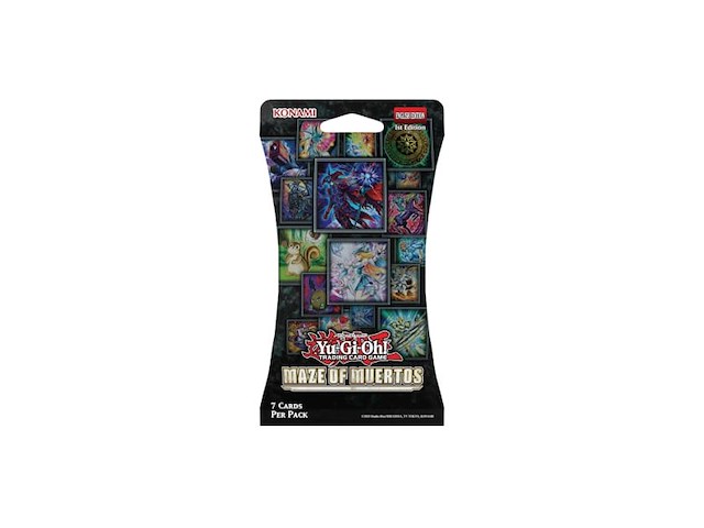 TCG karte - Yu-Gi-Oh!, Maze of Muertos, Blister