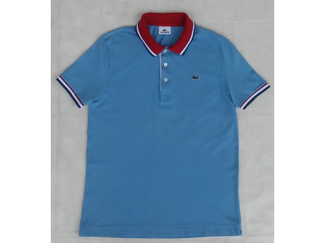 LACOSTE Devanlay Polo Light Blue Cotton Elastane vel.5