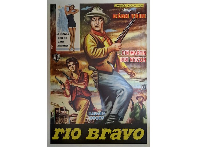 RIO BRAVO - FILMSKI PLAKAT