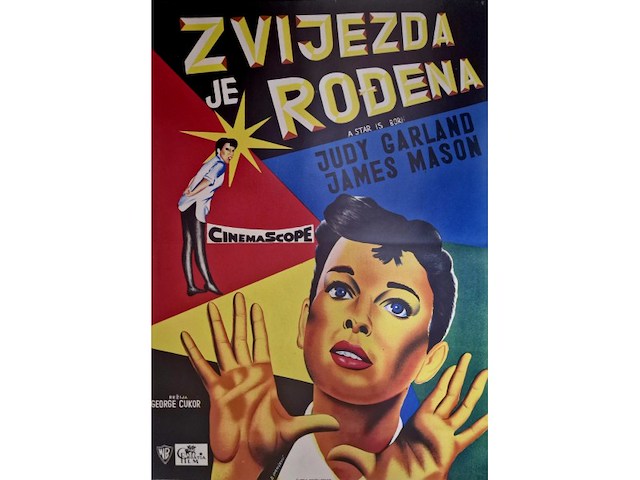 ZVEZDA JE RODJENA - FILMSKI PLAKAT