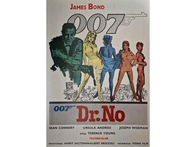DR. NO - FILMSKI PLAKAT