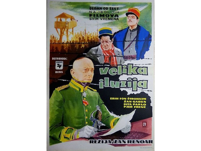 VELIKA ILUZIJA ` FILMSKI PLAKAT
