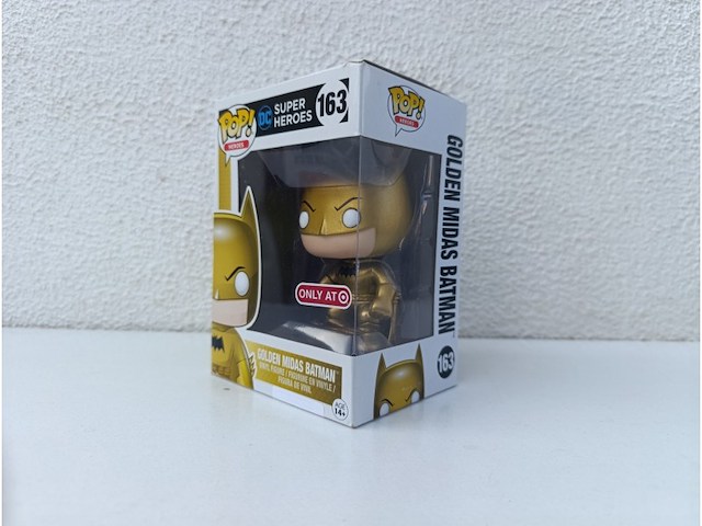 Funko Pop! Heroes: Golden Midas Batman 163 Exclusive