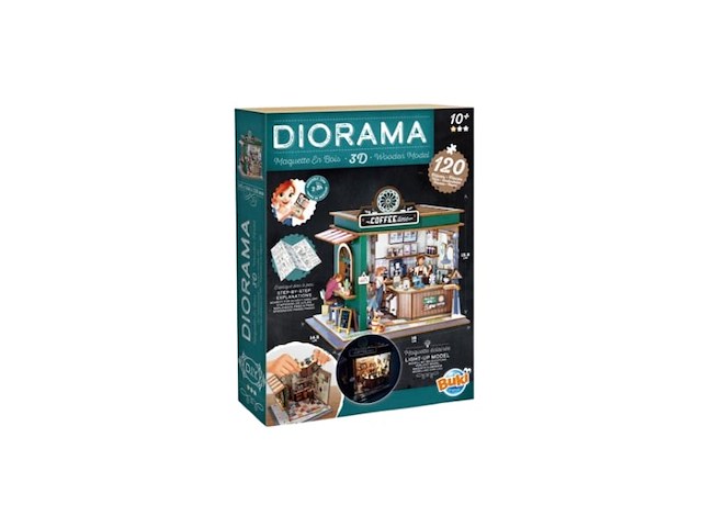 Diorama - Buki, Coffee, 120 pcs