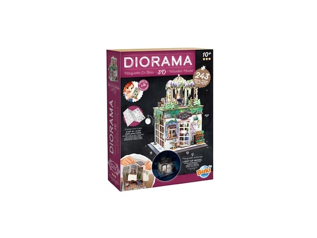 Diorama - Buki, Florist`s, 243 pcs
