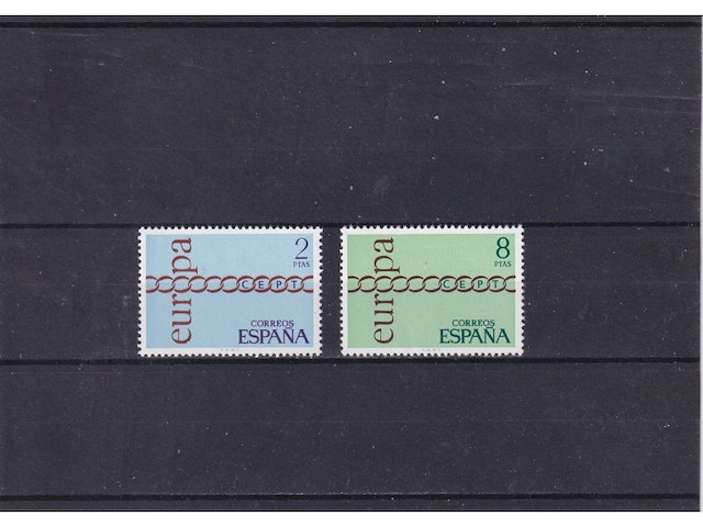 Španija EUROPA CEPT 1971