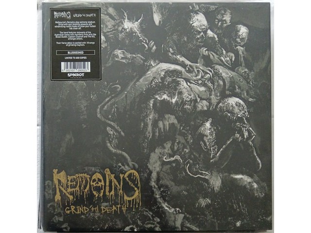 REMAINS  -  GRIND  `TIL  DEATH  ( Novo !!!)