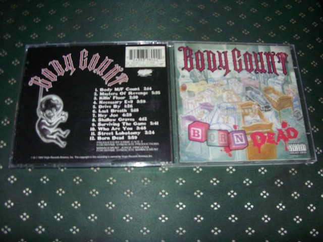 Body Count – Born Dead CD Virgin EU 1994.