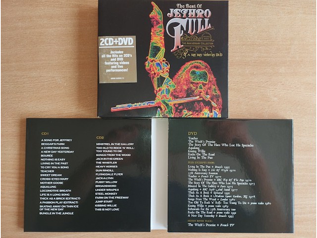 Jethro Tull-The Best of ~Anniversary Collection 2CD+DVD
