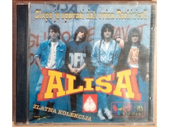 CD: ALISA - Zlatna kolekcija (1996) NOV, NIKAD PUŠTEN