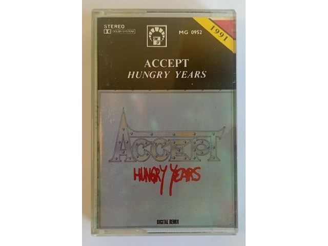 Accept - Hungry Years (Cass)