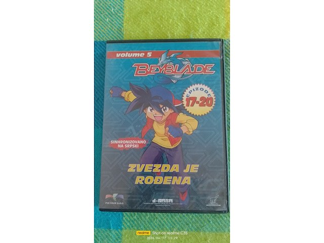 BEYBLADE VOLUME 5 ZVEZDA JE RODJENA EPIZODE 17-20