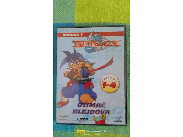 BEYBLADE VOLUME 1 OTIMAC BLEJDOVA EPIZODE 1-4