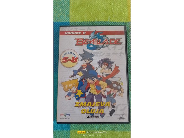BEYBLADE VOLUME 2 ZMAJEVA OLUJA EPIZODE 5-8