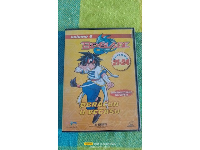 BEYBLADE VOLUME 6 OBRACUN U VEGASU EPIZODE 21-24